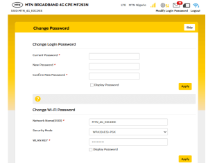 How to Change Your MTN Wi-Fi Password and Improve MTN Wi-Fi Security ...